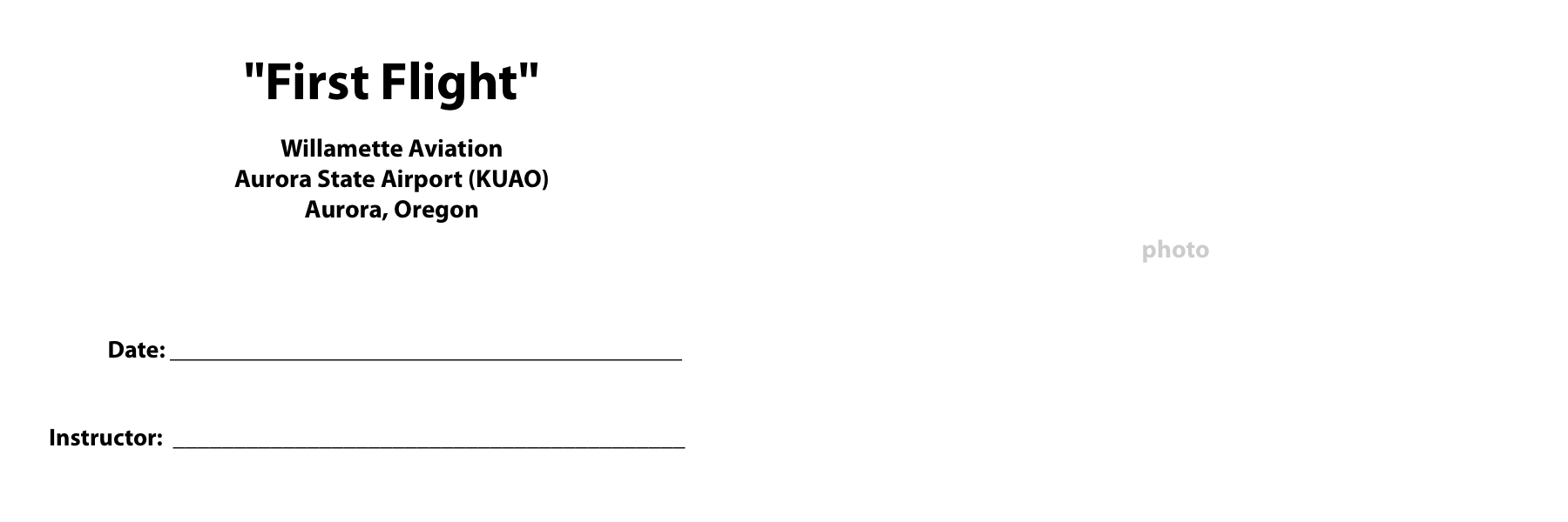 Willamette Aviation: Design Studio